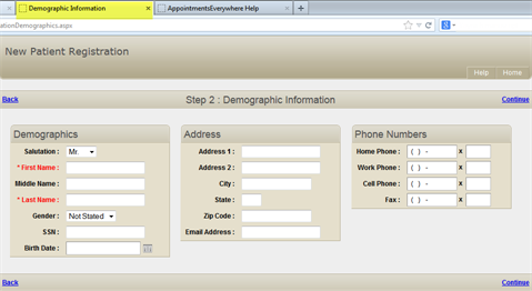 Demographic Information